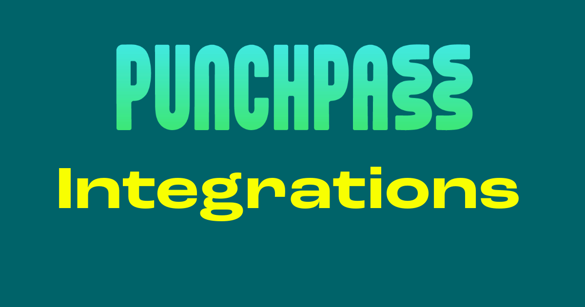Integrations | Punchpass